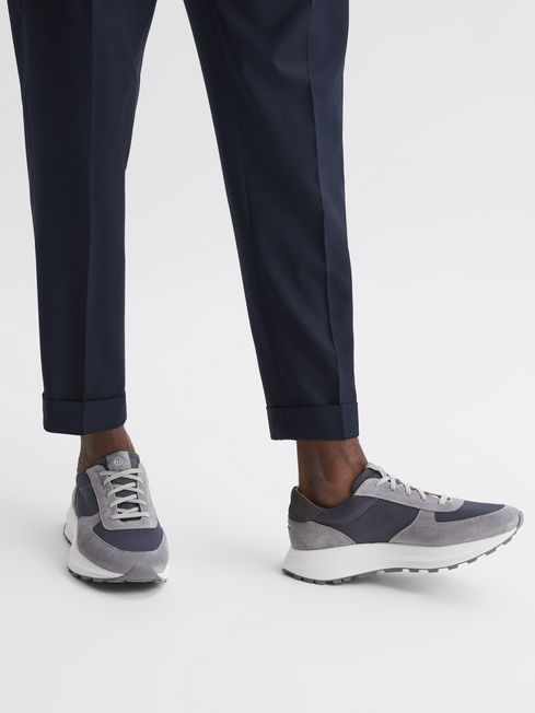 Reiss Trinity Tech Unseen Trinity Tech Trainers | REISS USA