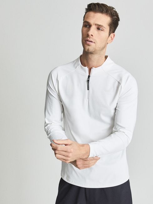 Reiss James Castore Quarter Zip Performance Top | REISS USA