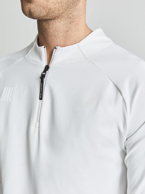 Reiss James Castore Quarter Zip Performance Top | REISS USA