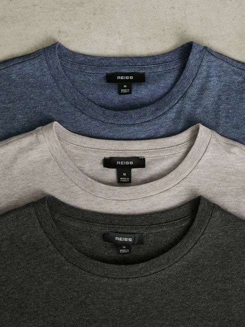 Reiss Bless 3 Pack Crew Neck T-Shirts | REISS USA