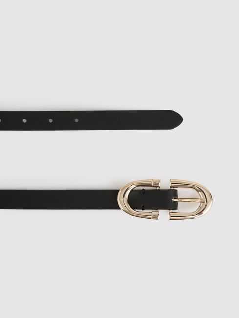Reiss Bailey Horseshoe Belt | REISS USA