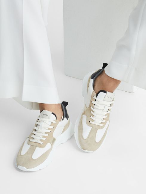 Reiss Evo Lite Lite Running Trainers | REISS USA