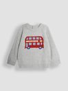 Marl Grey London Bus Jumper