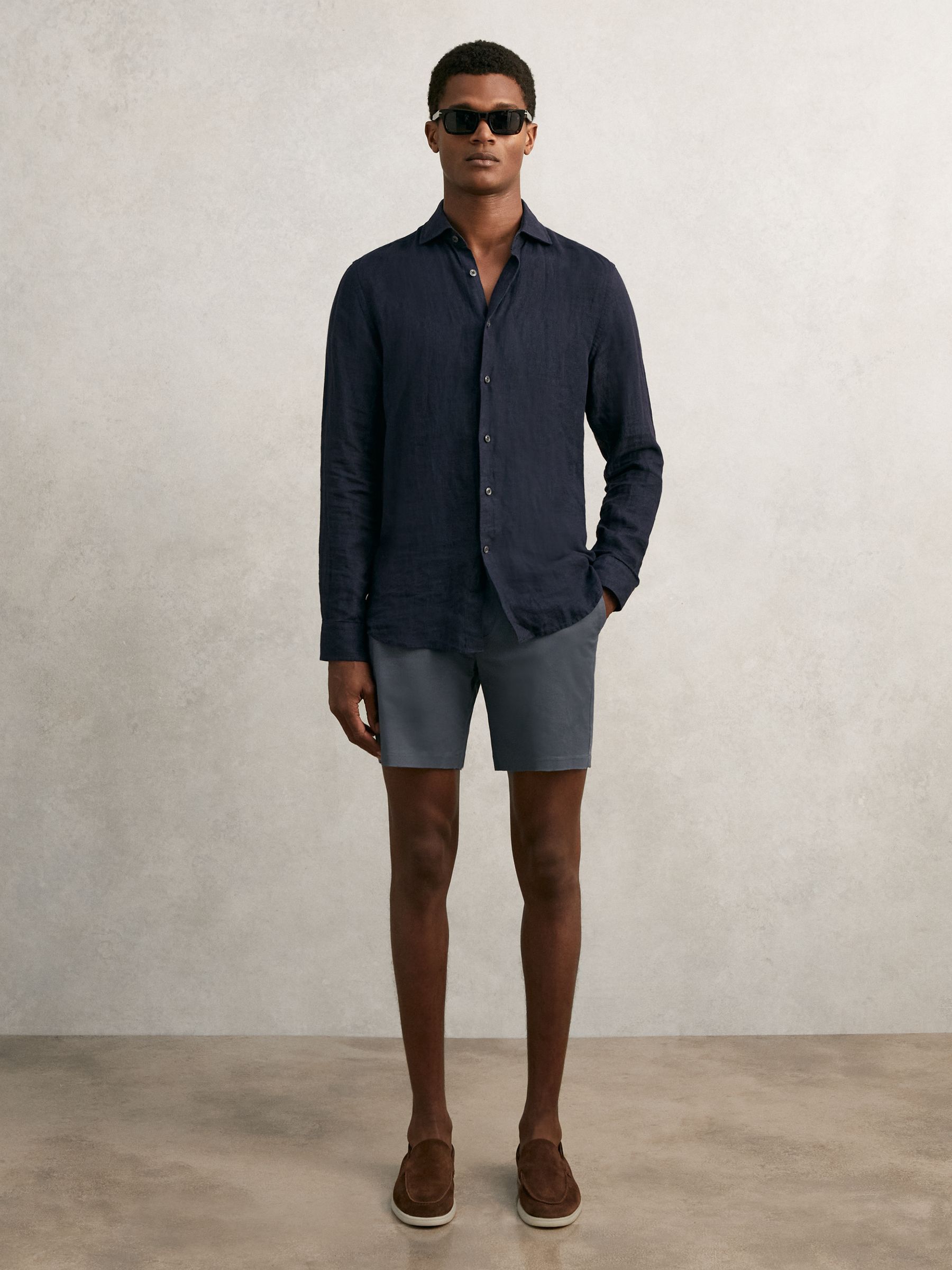 Reiss Wicket S Short Length Casual Chino Shorts | REISS USA