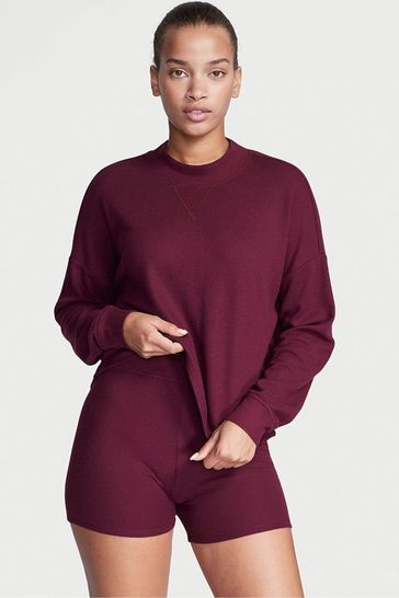 Buy Victoria's Secret Waffle Pullover Cycling Short Pyjamas from the ...