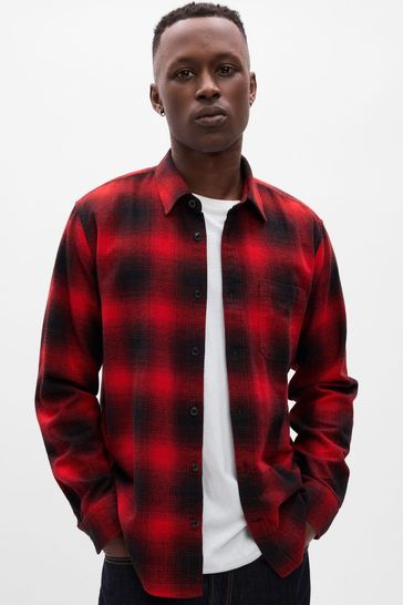 Buy Gap Long Sleeve Shirt in Standard Fit from the Gap online shop