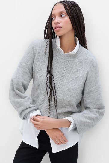 Buy Gap Forever Cosy Cable Knit Jumper from the Gap online shop