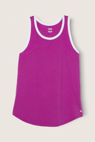 Buy Victoria's Secret PINK Everyday Ringer Tank from the Victoria's ...
