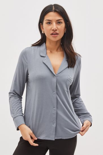 Buy Gap Long Sleeve Pyjama Top from the Gap online shop