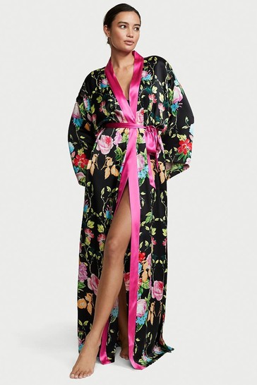 Buy Victoria's Secret Washable Silk Long Robe from the Victoria's ...