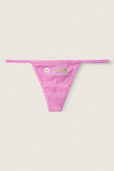 Buy Victoria's Secret PINK Cotton G String Knickers from the Victoria's ...