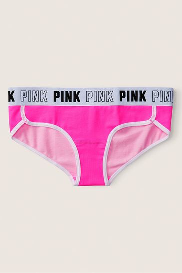 Buy Victoria's Secret PINK Cotton Logo Hipster Knickers from the ...
