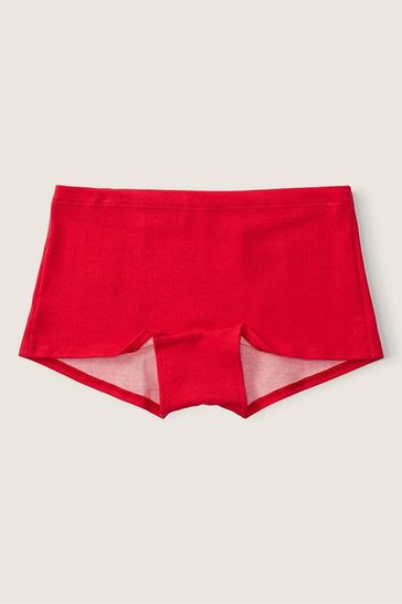 Buy Victoria's Secret Pink Cotton Short Knicker from the Victoria's ...