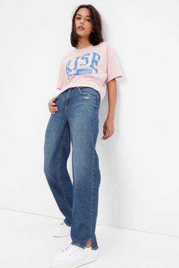 Buy Gap Organic Cotton 90's Loose Jeans from the Gap online shop