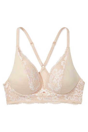 Buy Victoria's Secret Lace Trim Push Up Bra from the Victoria's Secret ...