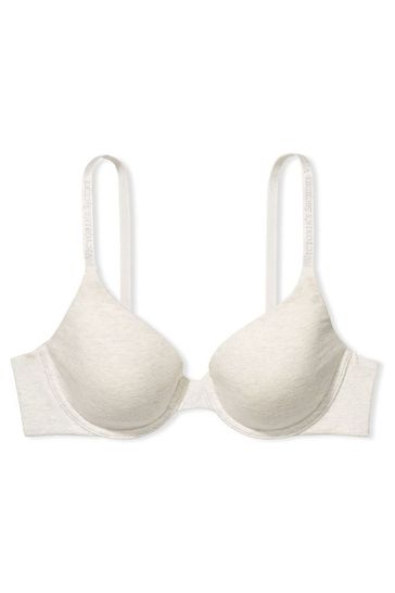 Buy Victoria's Secret Full Coverage Bra with Shimmer Logo Straps from ...