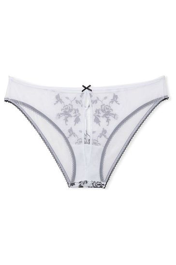 Victoria's Secret Embroidered Lace Keyhole Cheekini Panty | Victoria's ...