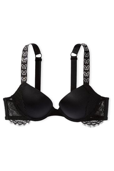 Victoria's Secret Shine Strap Lace Wing Plunge Bra | Victoria's Secret ...