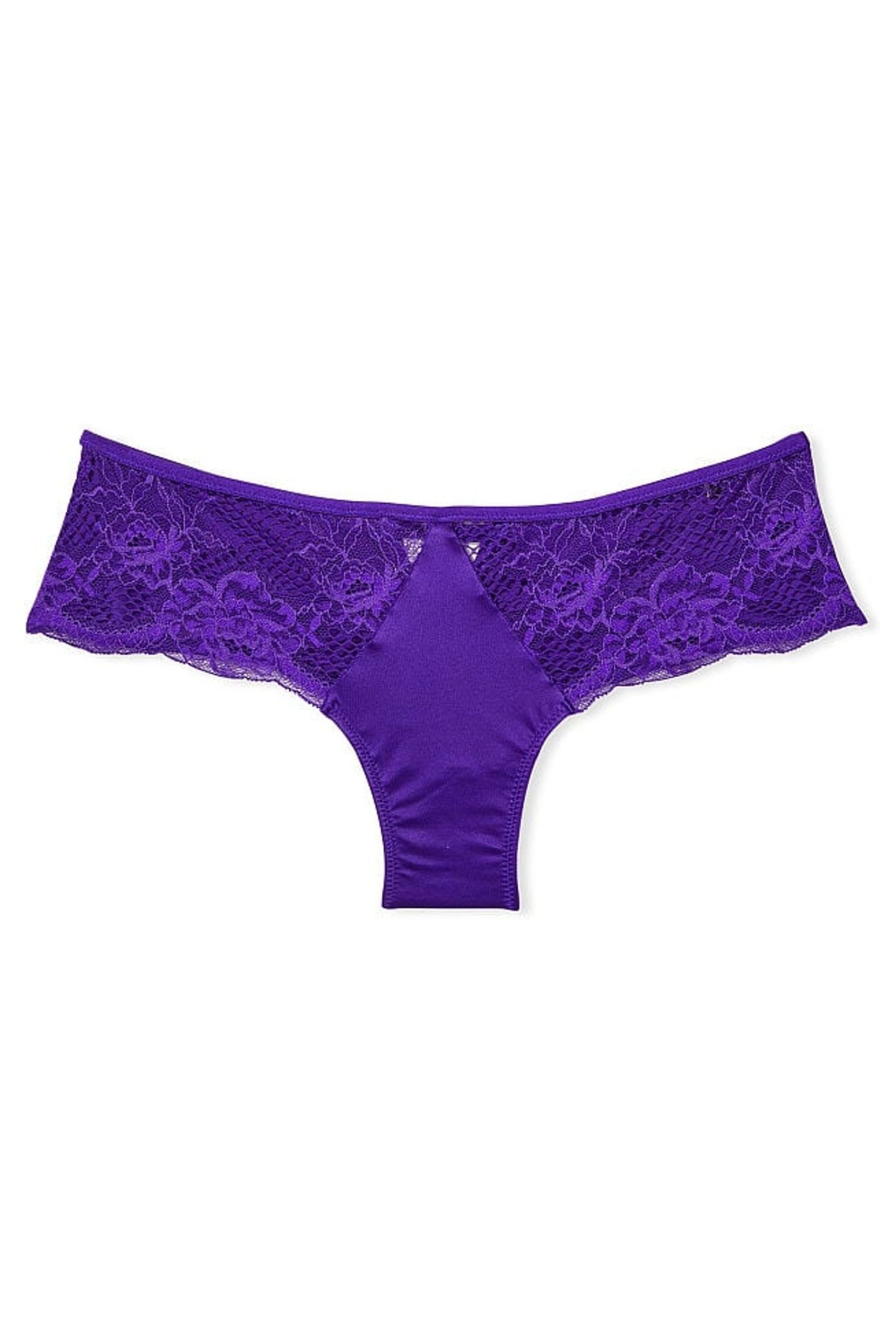 Buy Victoria's Secret Fishnet Floral Cheeky Knickers from the Victoria ...