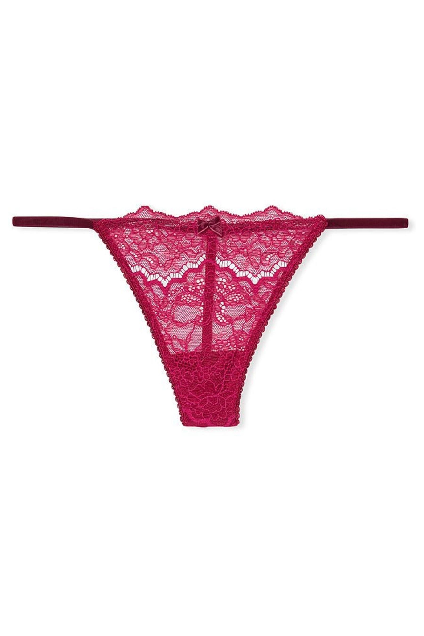 Buy Victorias Secret Dream Angels Lace Velvet G String Knickers From