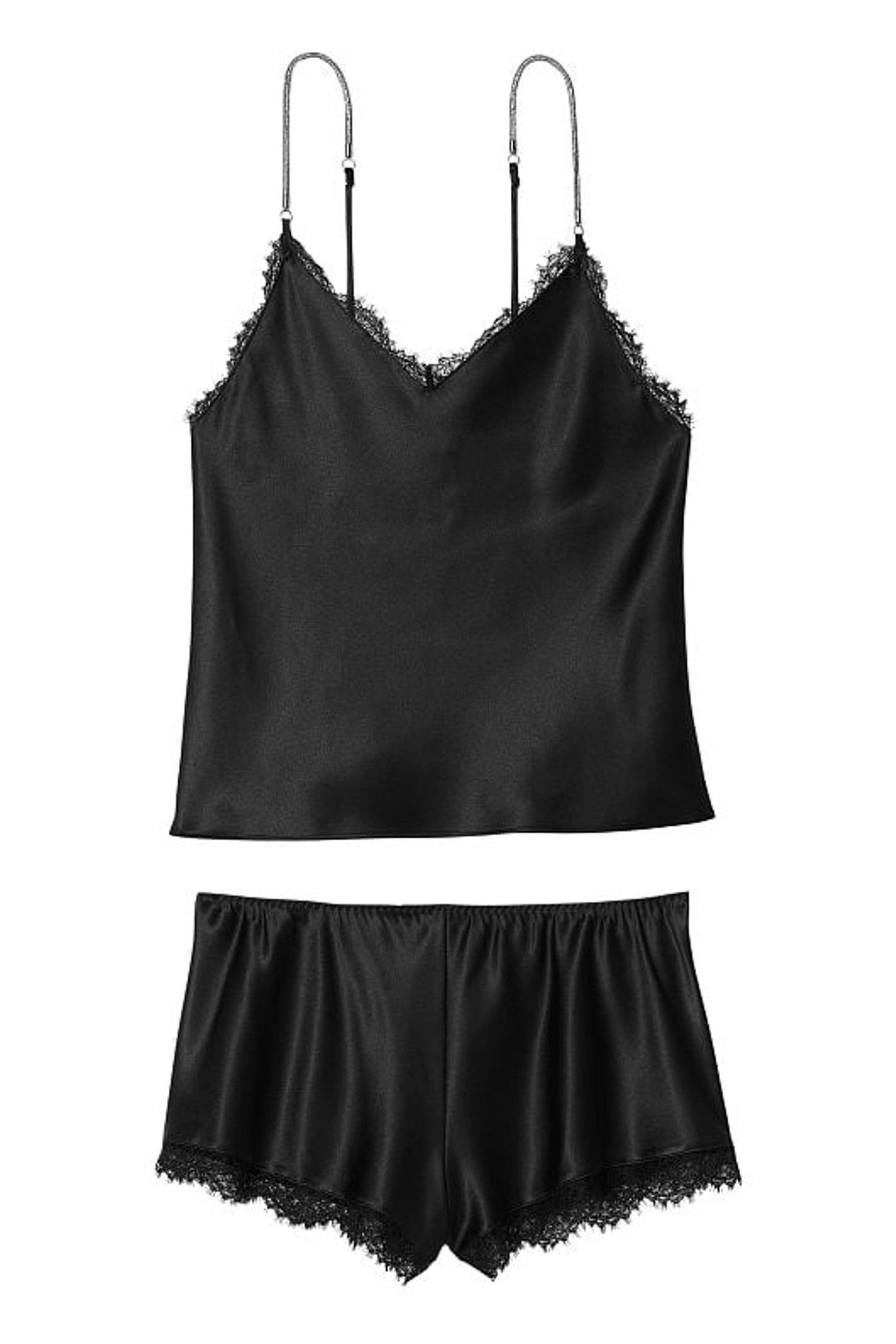 Buy Victoria's Secret Satin Lace Back Cami Set from the Victoria's ...