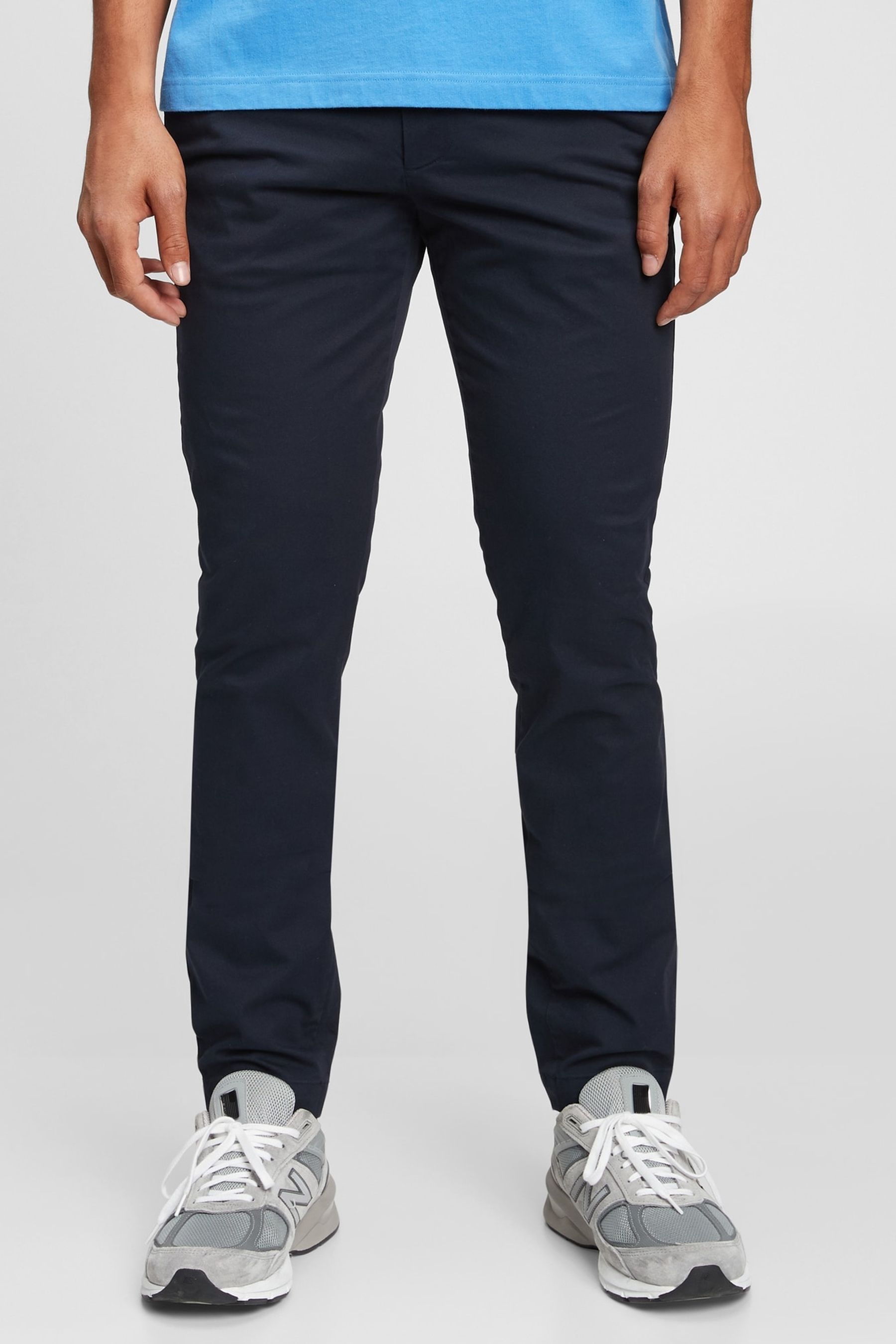 Buy Blue Essential Skinny Fit Chinos from the Gap online shop
