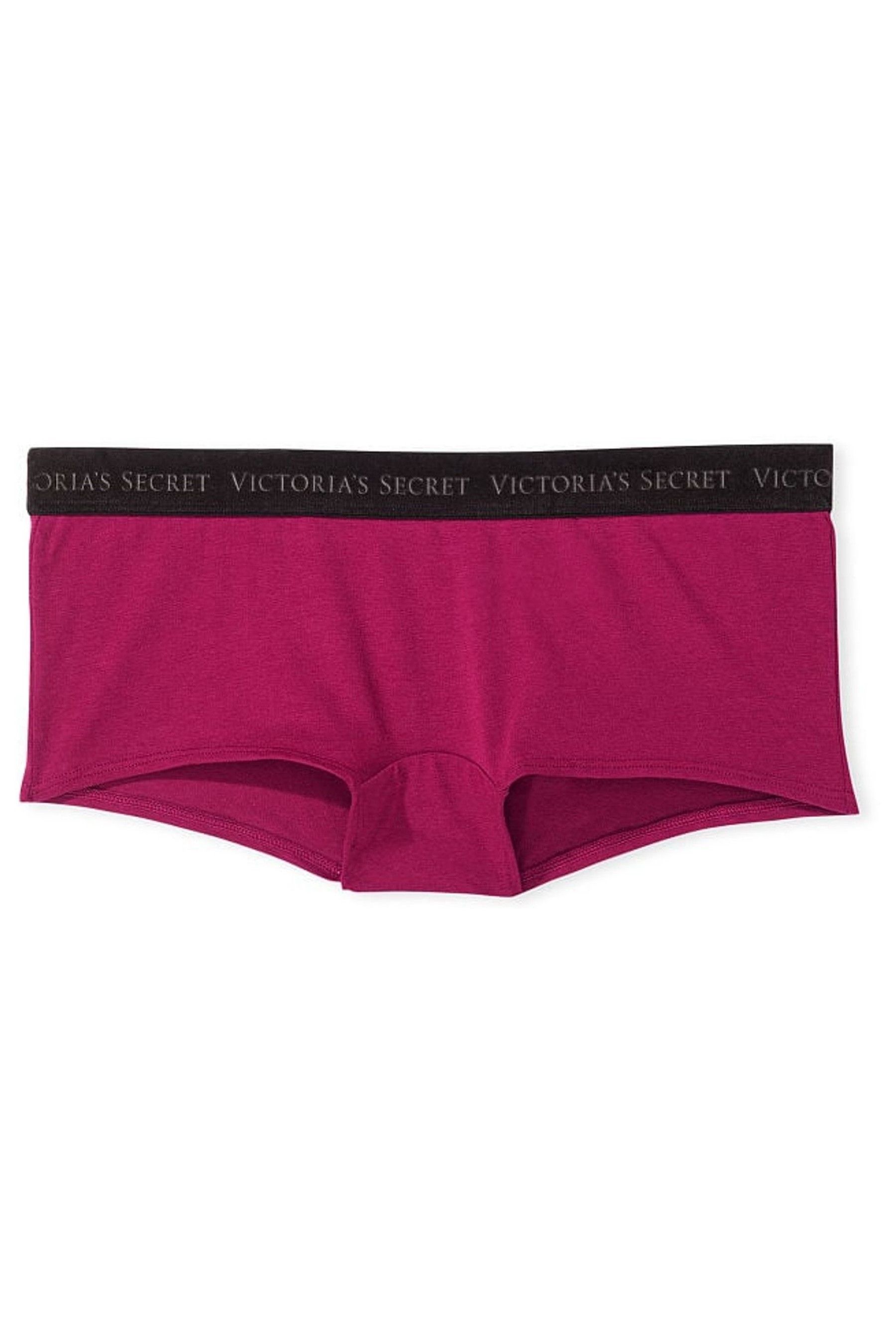 Buy Victoria's Secret Logo Cotton Short Knickers from the Victoria's ...