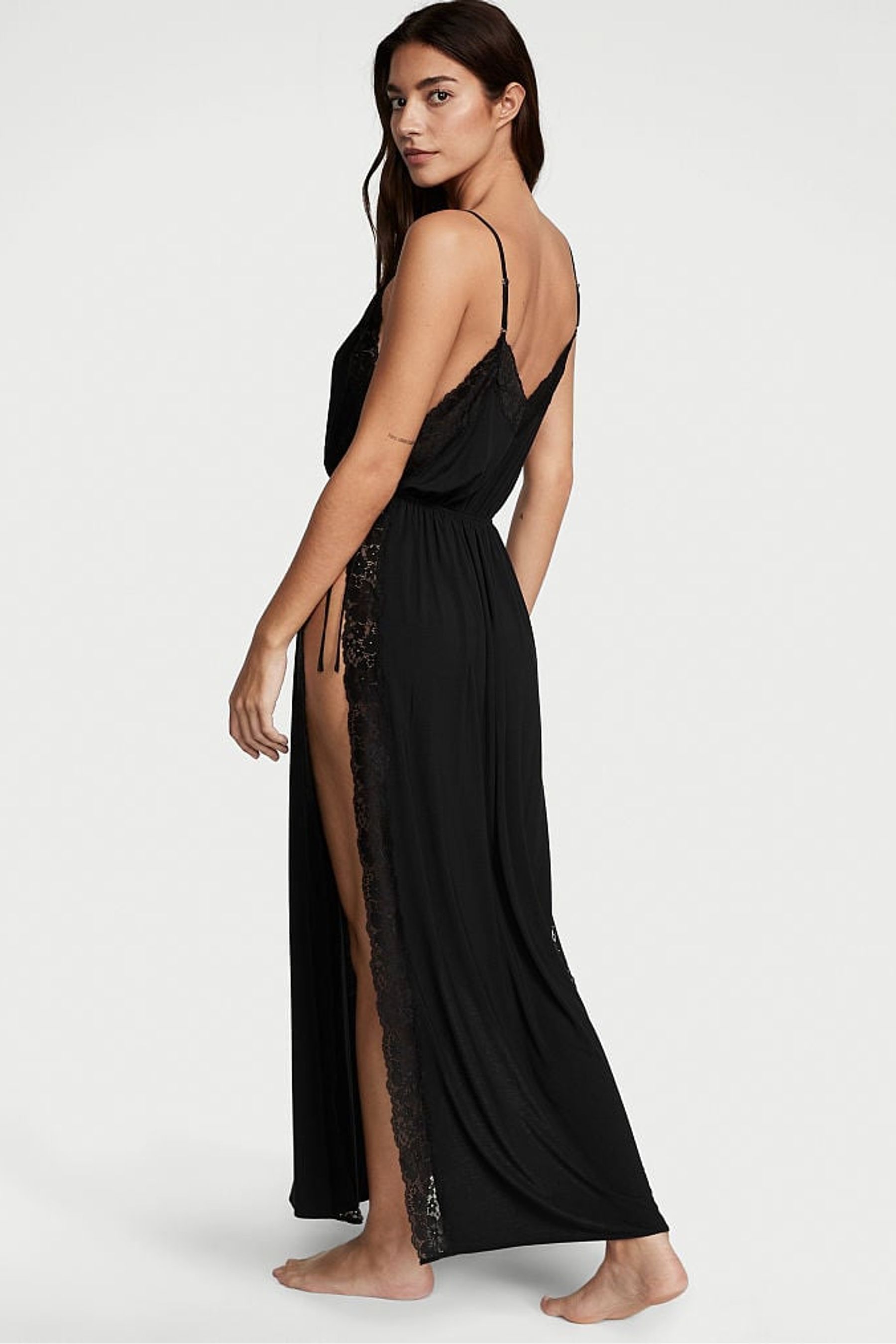 Victoria's Secret Modal Lace Trim Slip Dress | Victoria's Secret Ireland