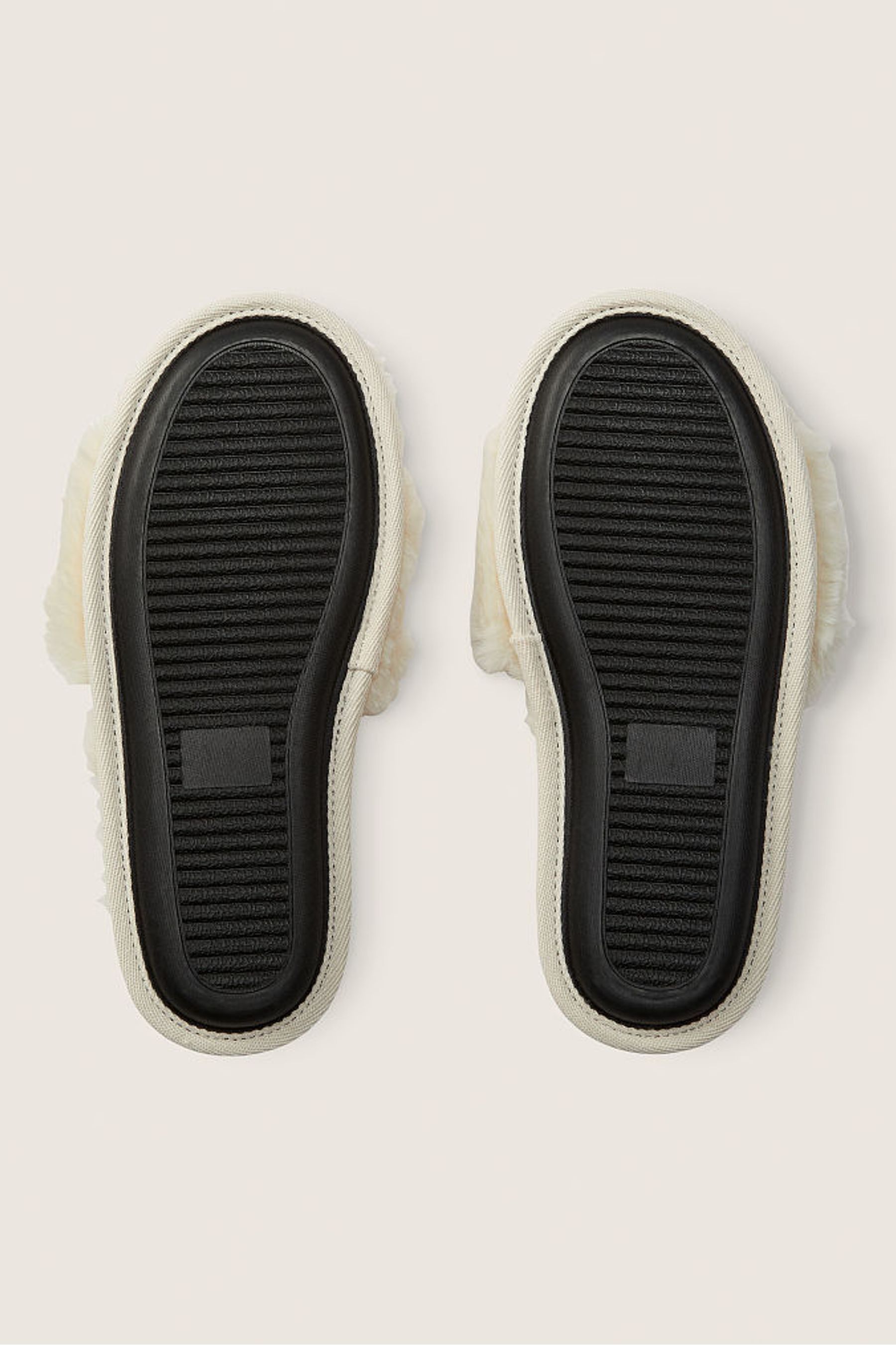 Buy Victoria's Secret PINK Faux Fur Open Toe Slipper from the Victoria ...