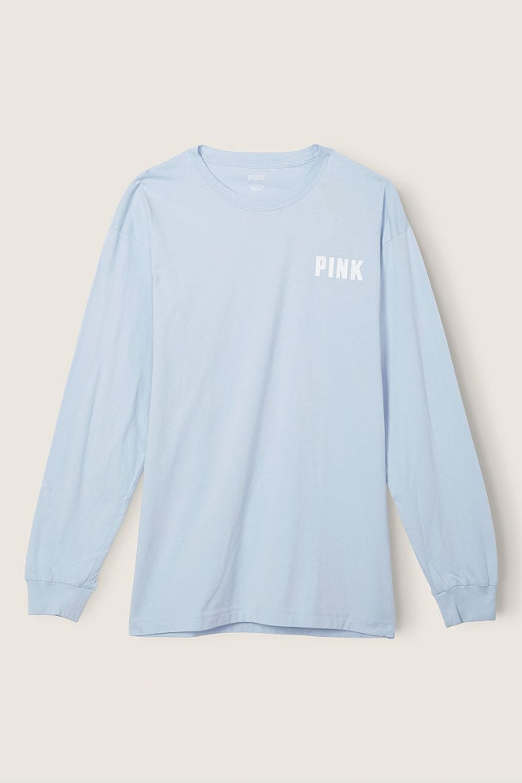 Buy Victoria's Secret PINK Long Sleeve T-Shirt from the Victoria's ...