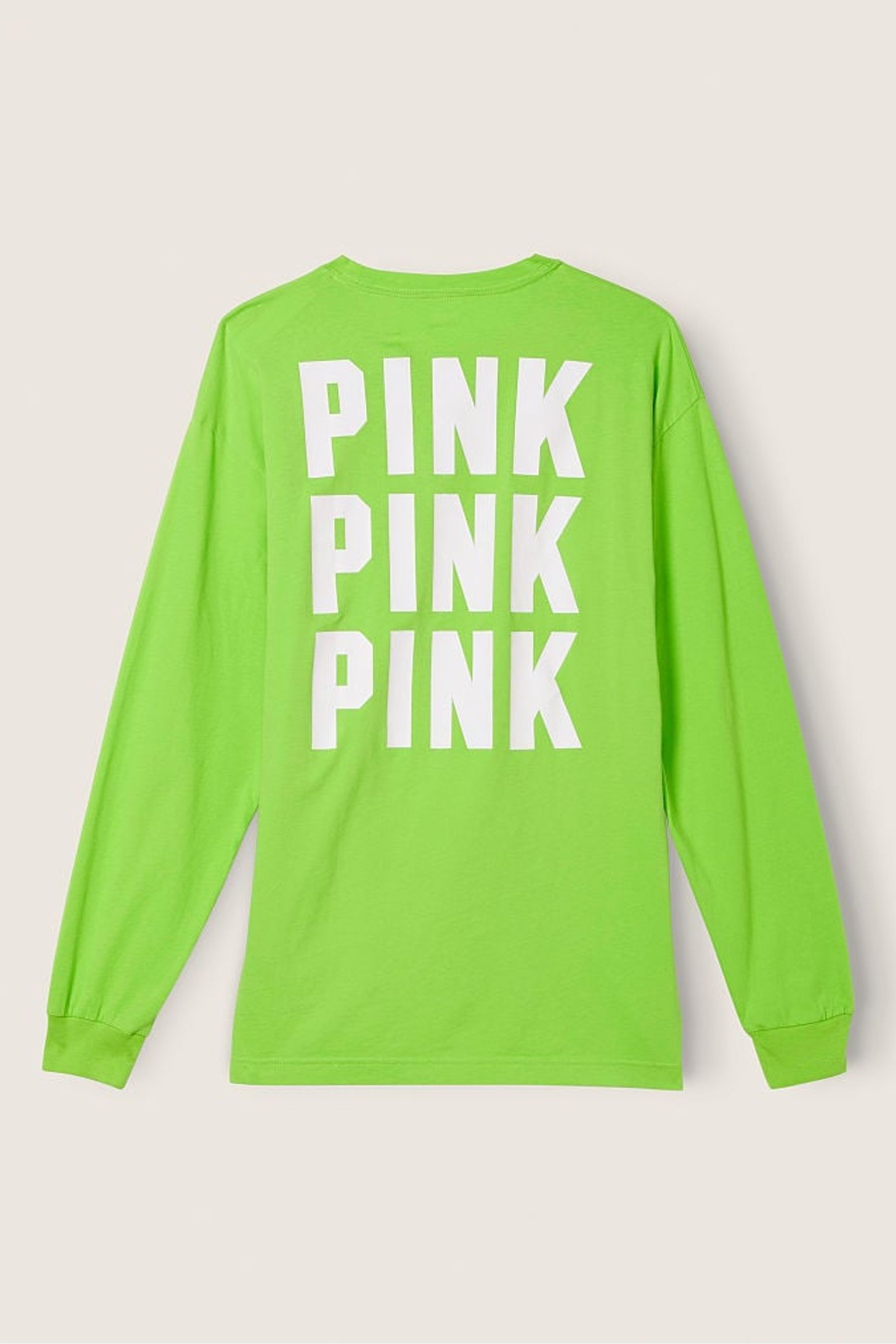 Buy Victoria's Secret PINK Long Sleeve T-Shirt from the Victoria's ...