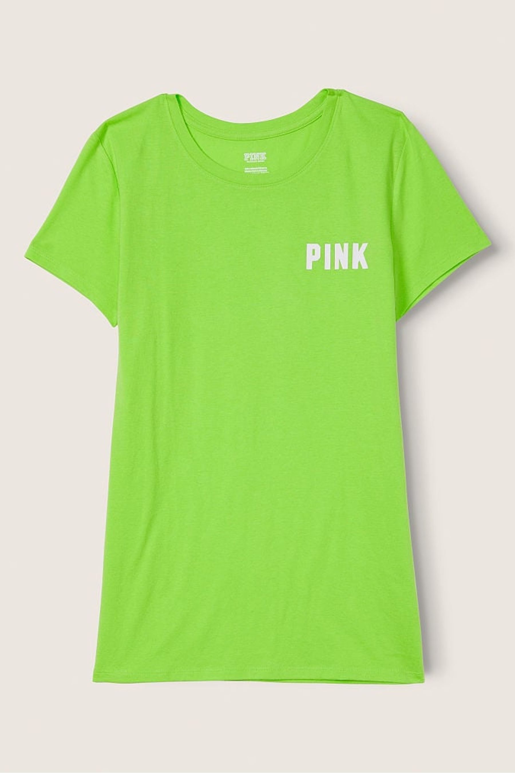 Buy Victoria's Secret PINK Logo Short Sleeve T-Shirt from the Victoria ...