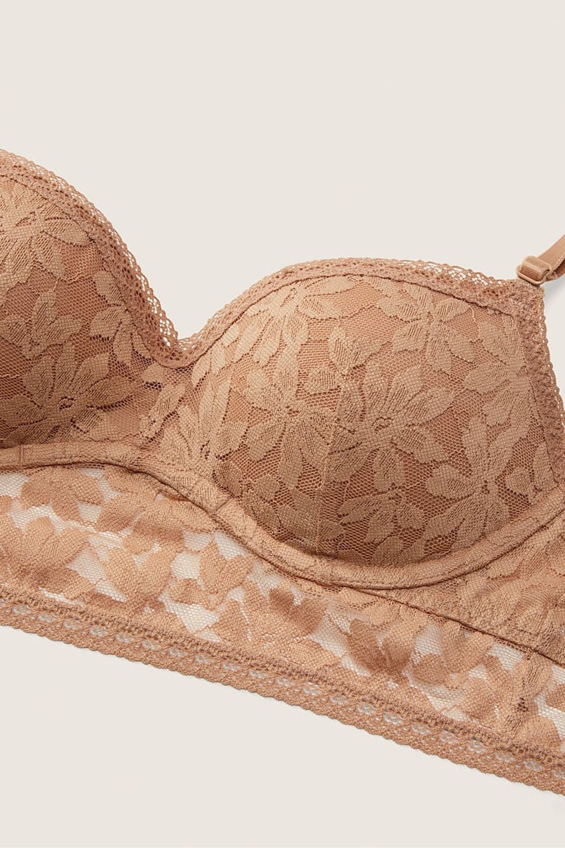 Buy Victoria's Secret PINK Lace Wired Push Up Bralette from the ...