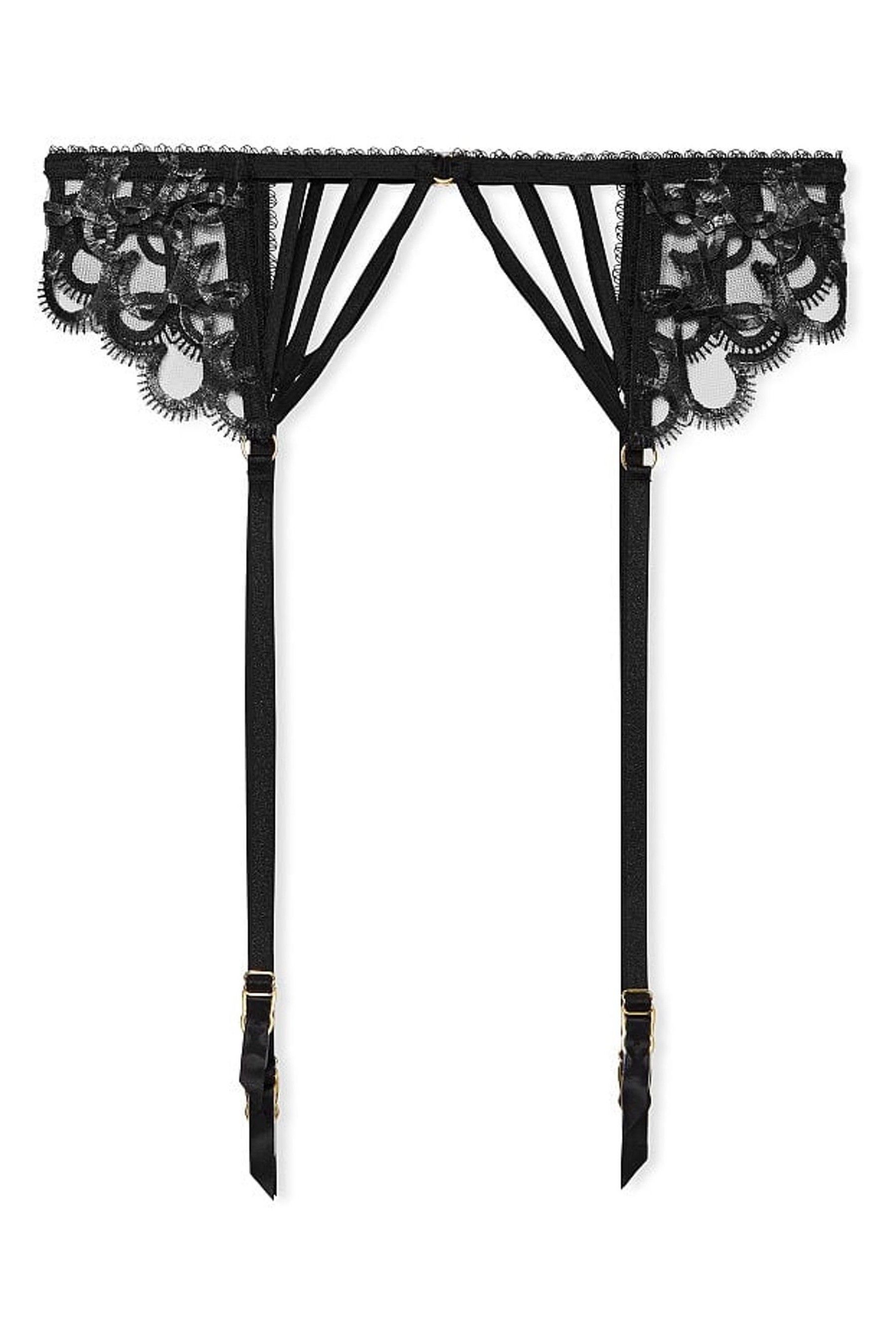 Buy Victoria's Secret Chain Shine Embroidered Suspenders from the ...