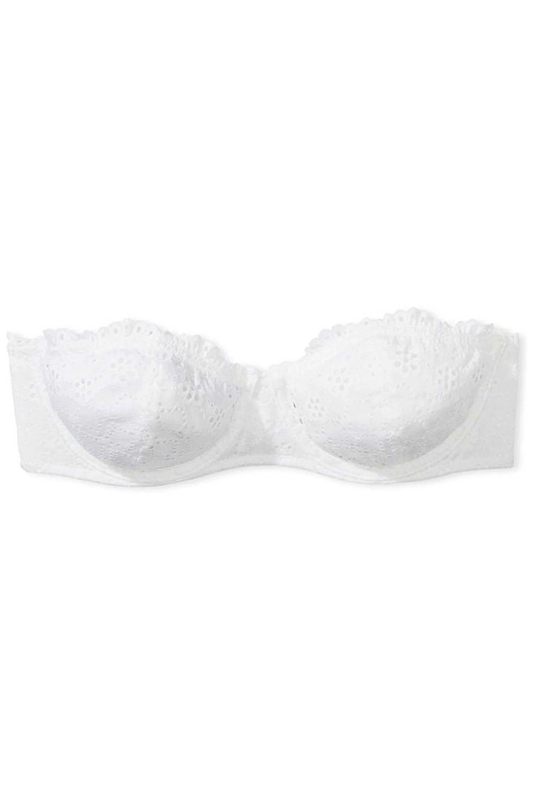 Buy Victoria's Secret Broderie Scalloped Trim Bra from the Victoria's ...