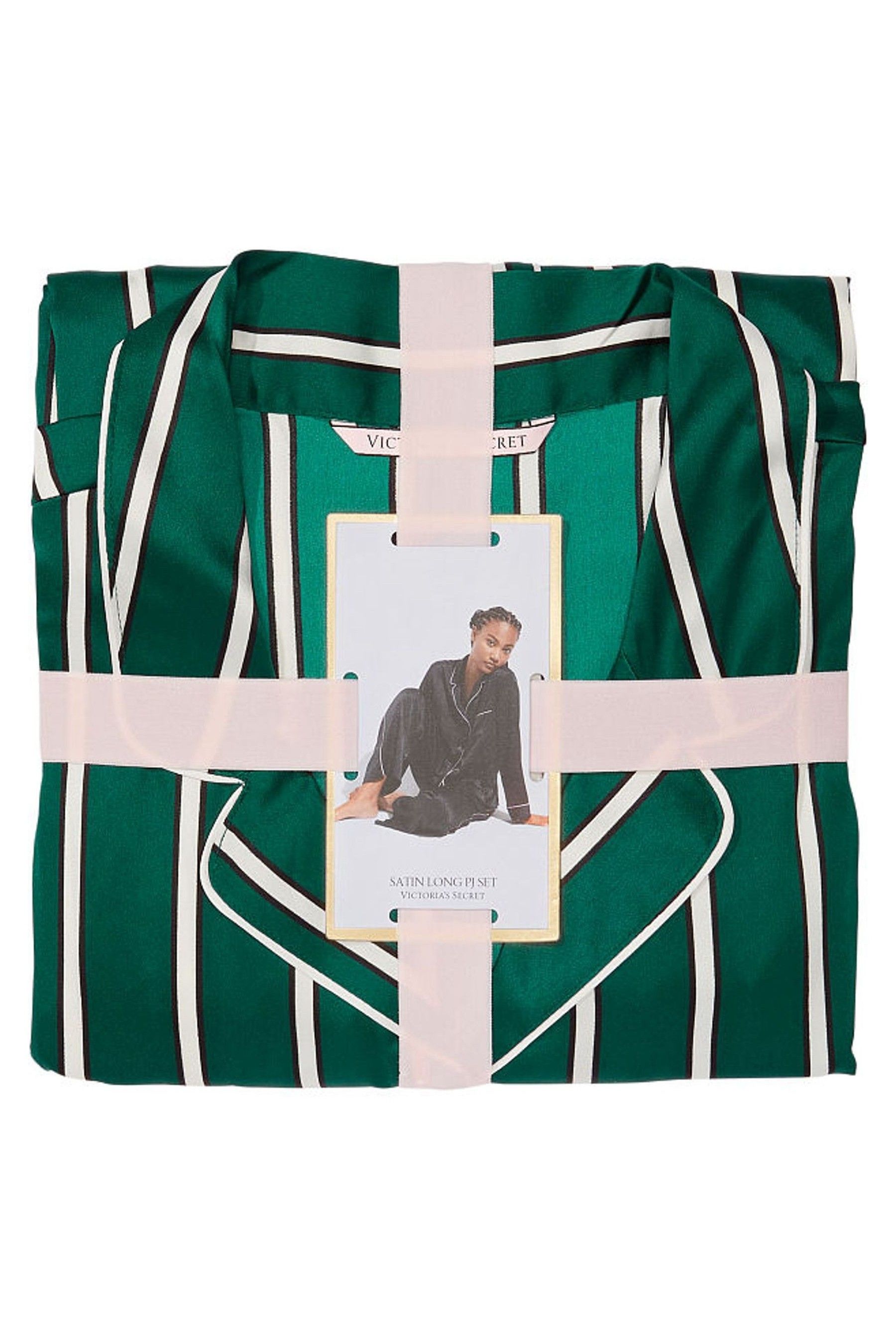 Buy Victoria's Secret Satin Long Pyjamas from the Victoria's Secret UK ...