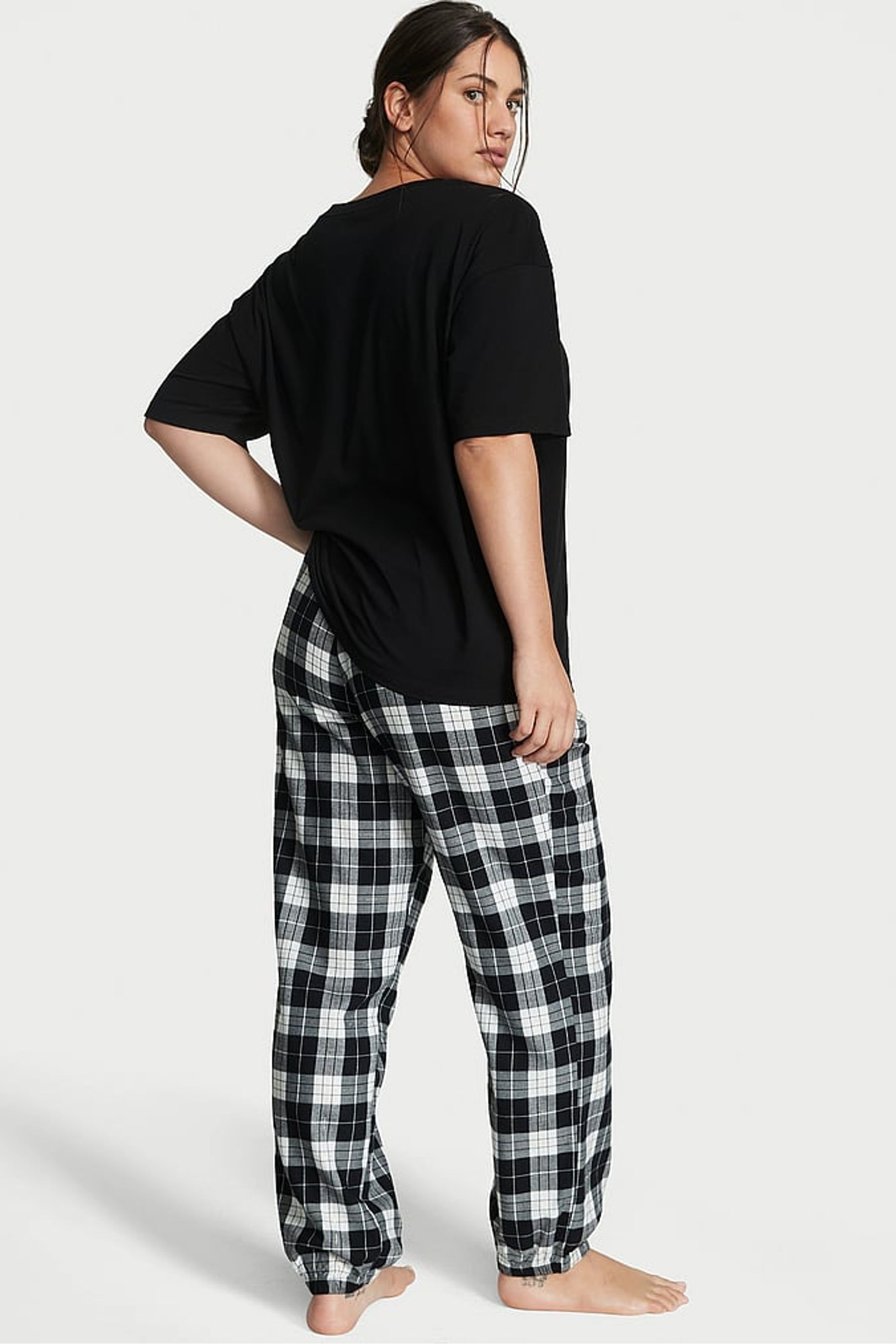 Buy Victoria's Secret Long Cuffed Pyjamas from the Victoria's Secret UK ...
