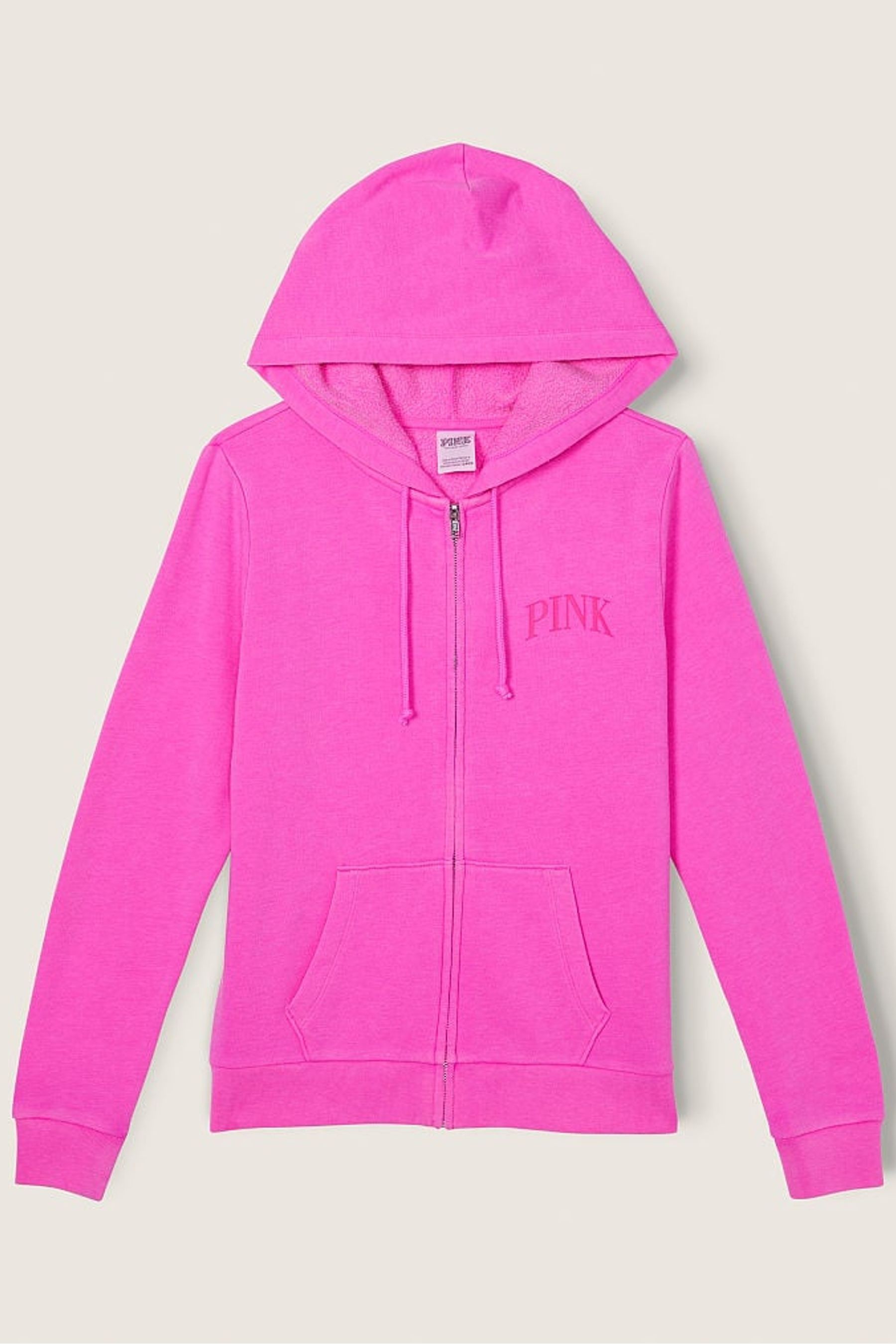 Buy Victoria's Secret PINK Fleece Zip Up Everyday Hoodie from the ...