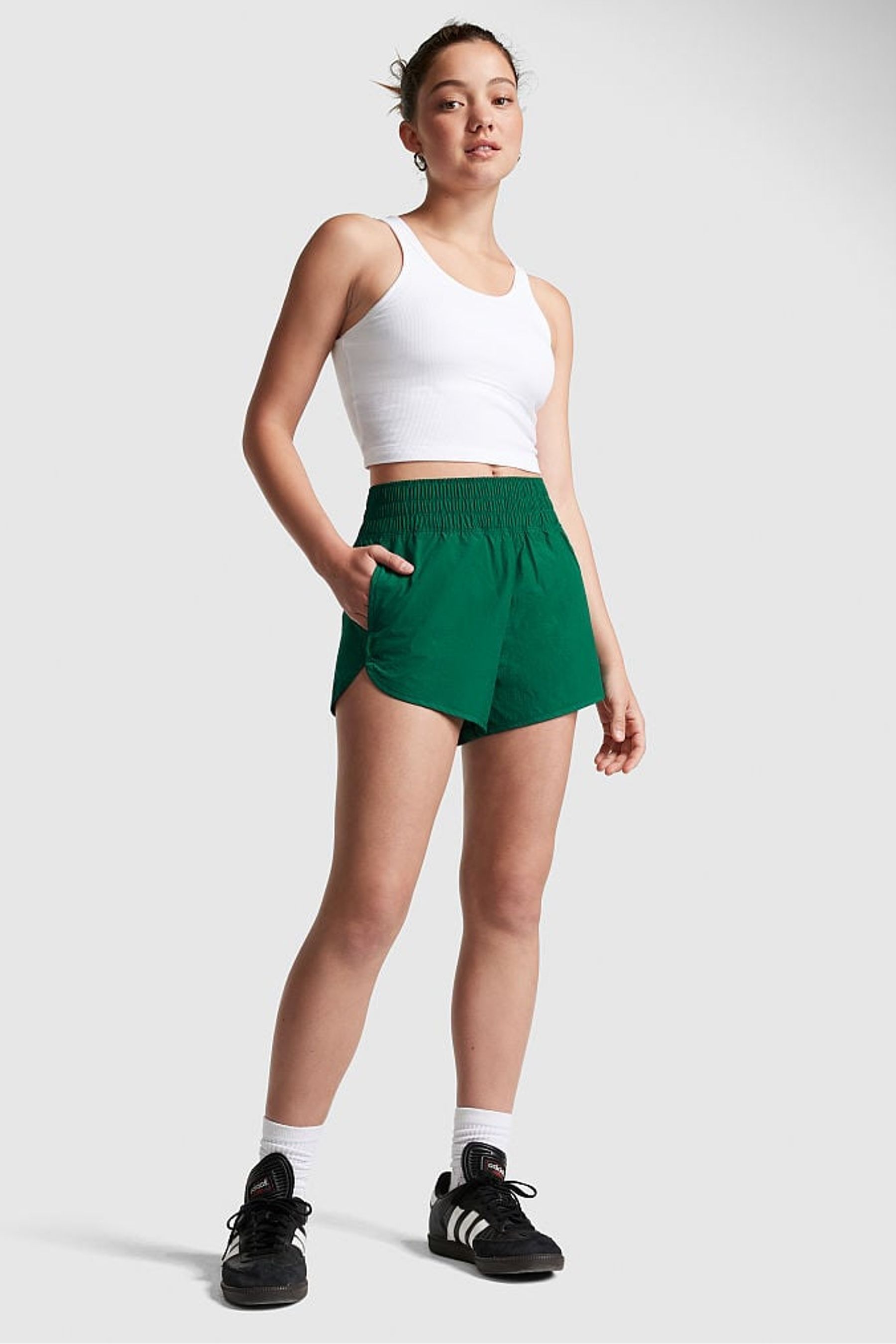 Buy Victoria's Secret PINK High Waist Running Shorts from the Victoria ...