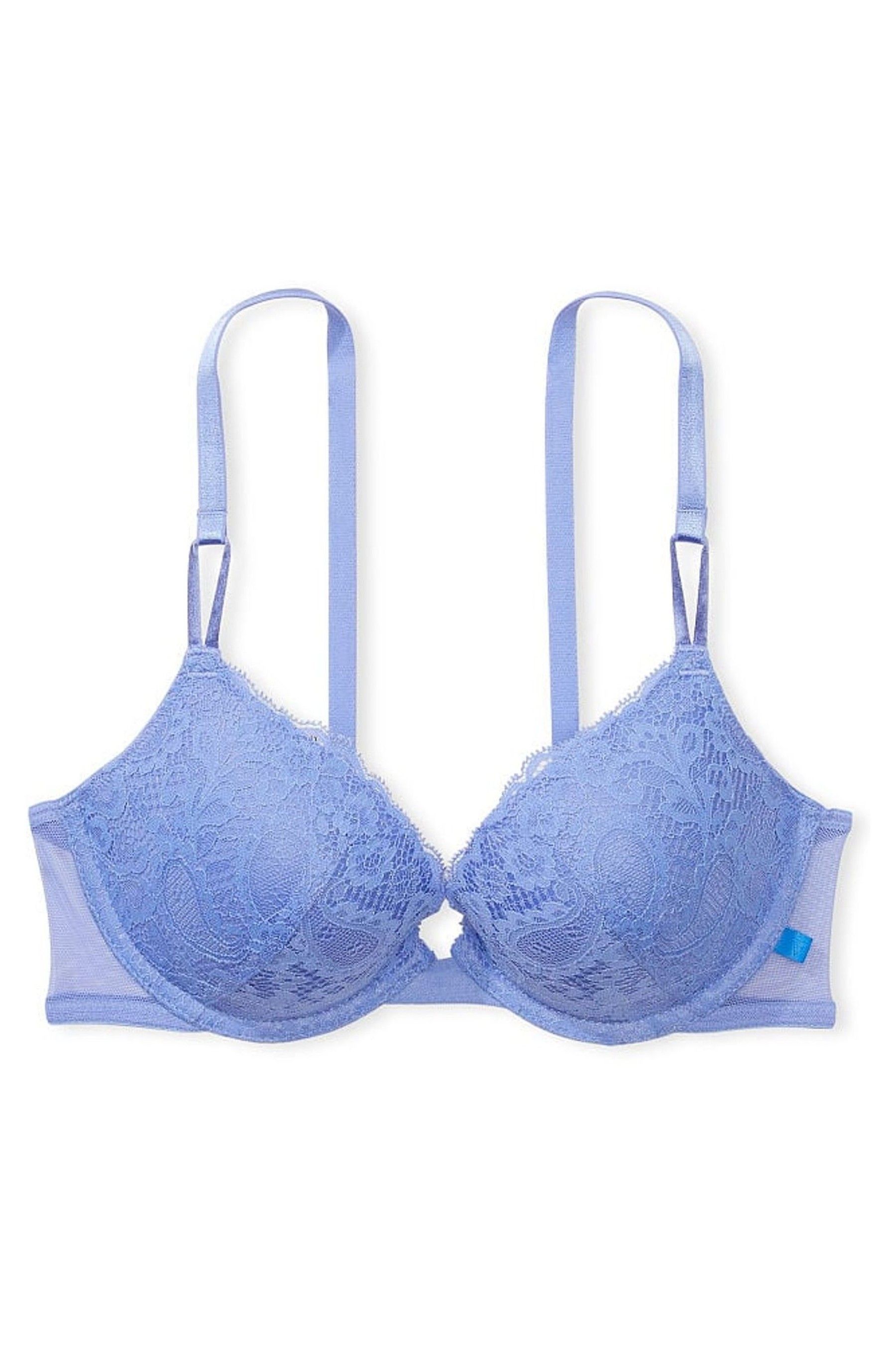 Buy Victoria's Secret Lace T-Shirt Push Up Bra from the Victoria's ...