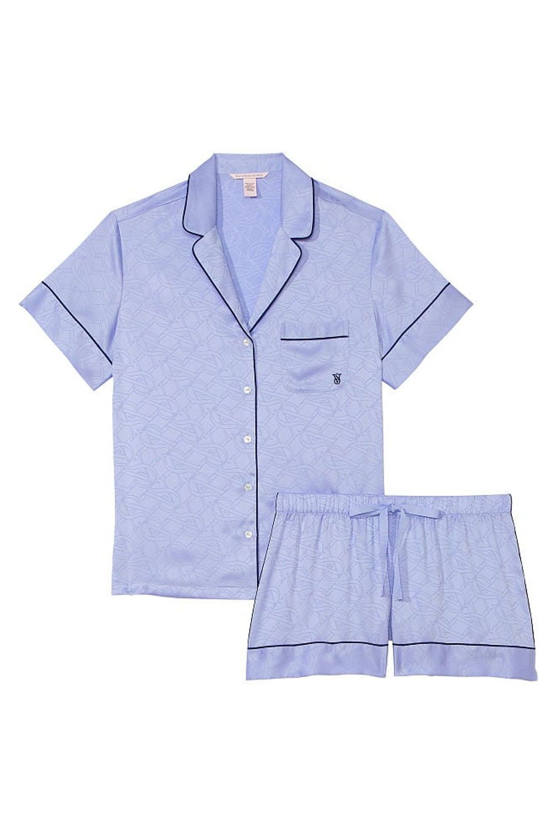 Buy Victoria's Secret Satin Short Pyjamas from the Victoria's Secret UK ...
