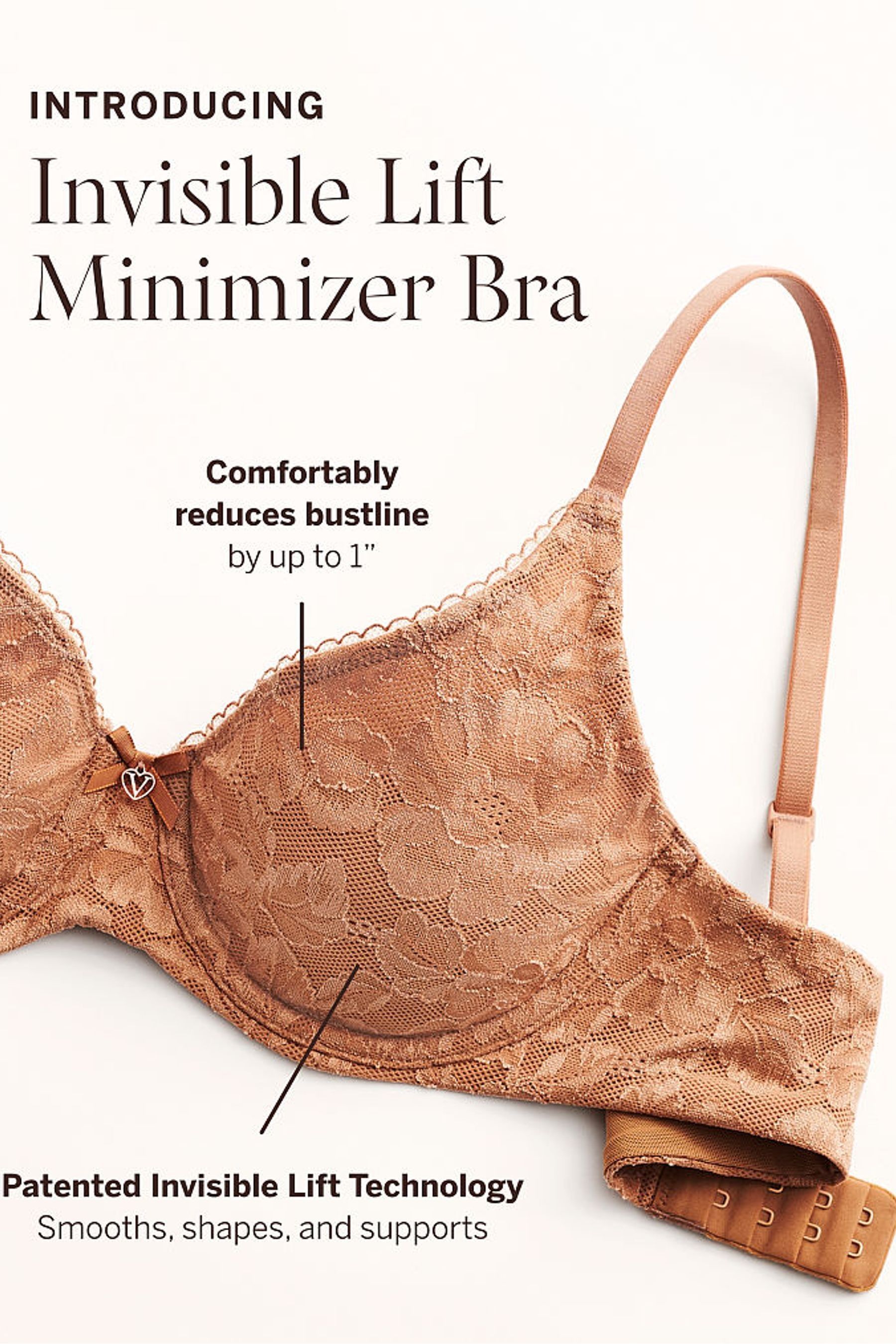 Buy Victoria's Secret Invisible Lift Minimiser Bra from the Victoria's ...