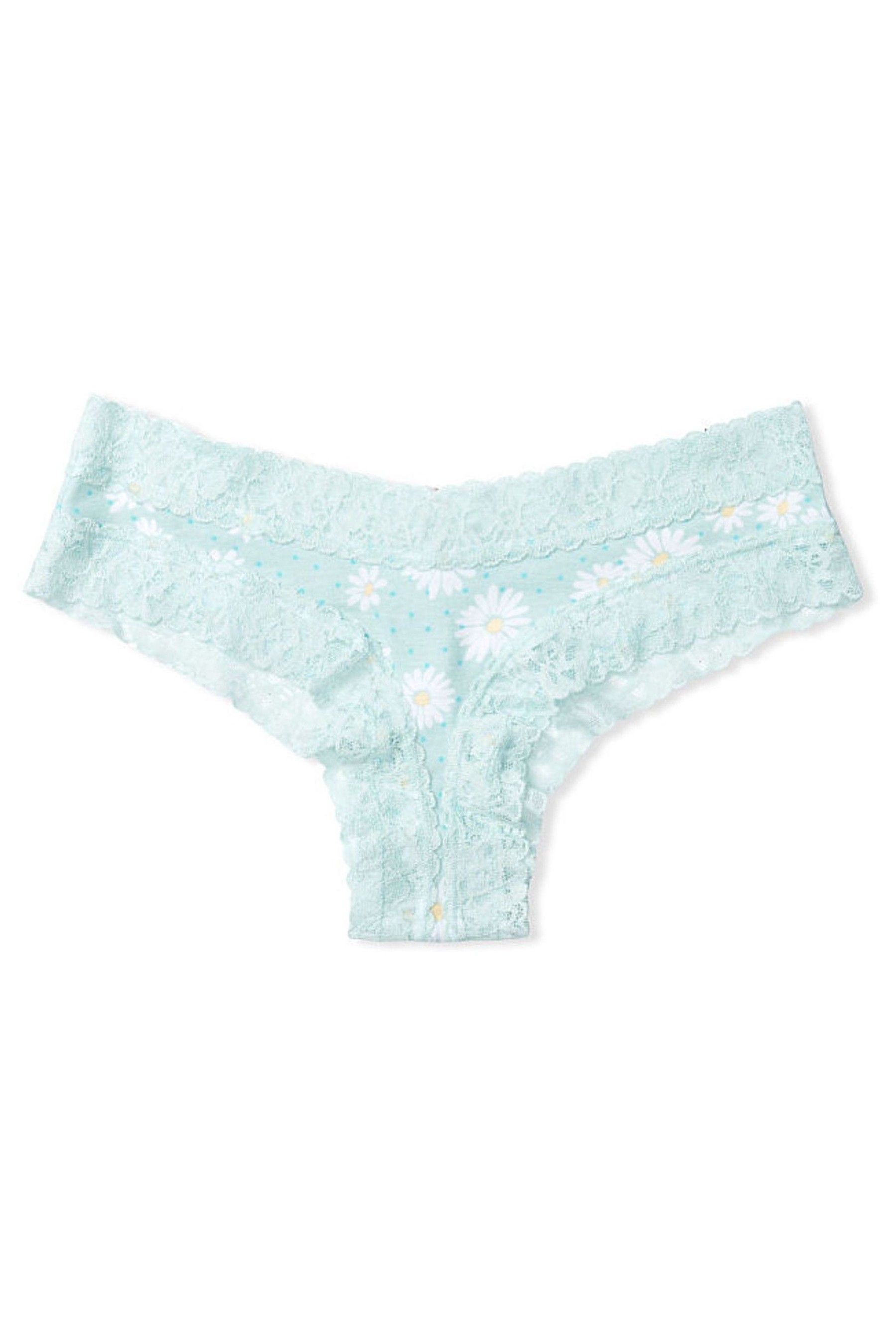 Buy Victoria's Secret Cotton Lace Cheeky Knickers from the Victoria's ...