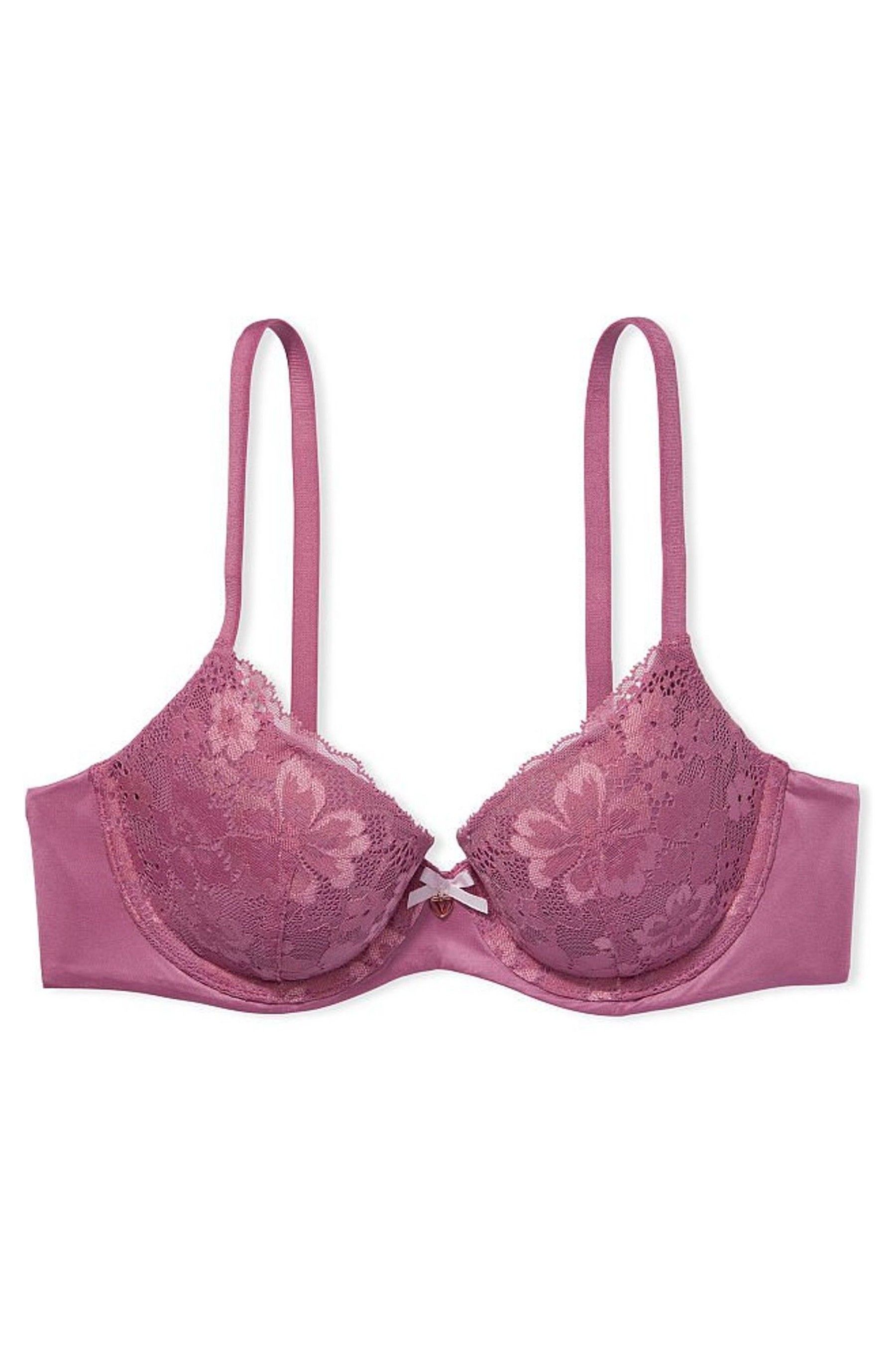 Buy Victoria's Secret Lace Lightly Lined Demi Bra from the Victoria's ...