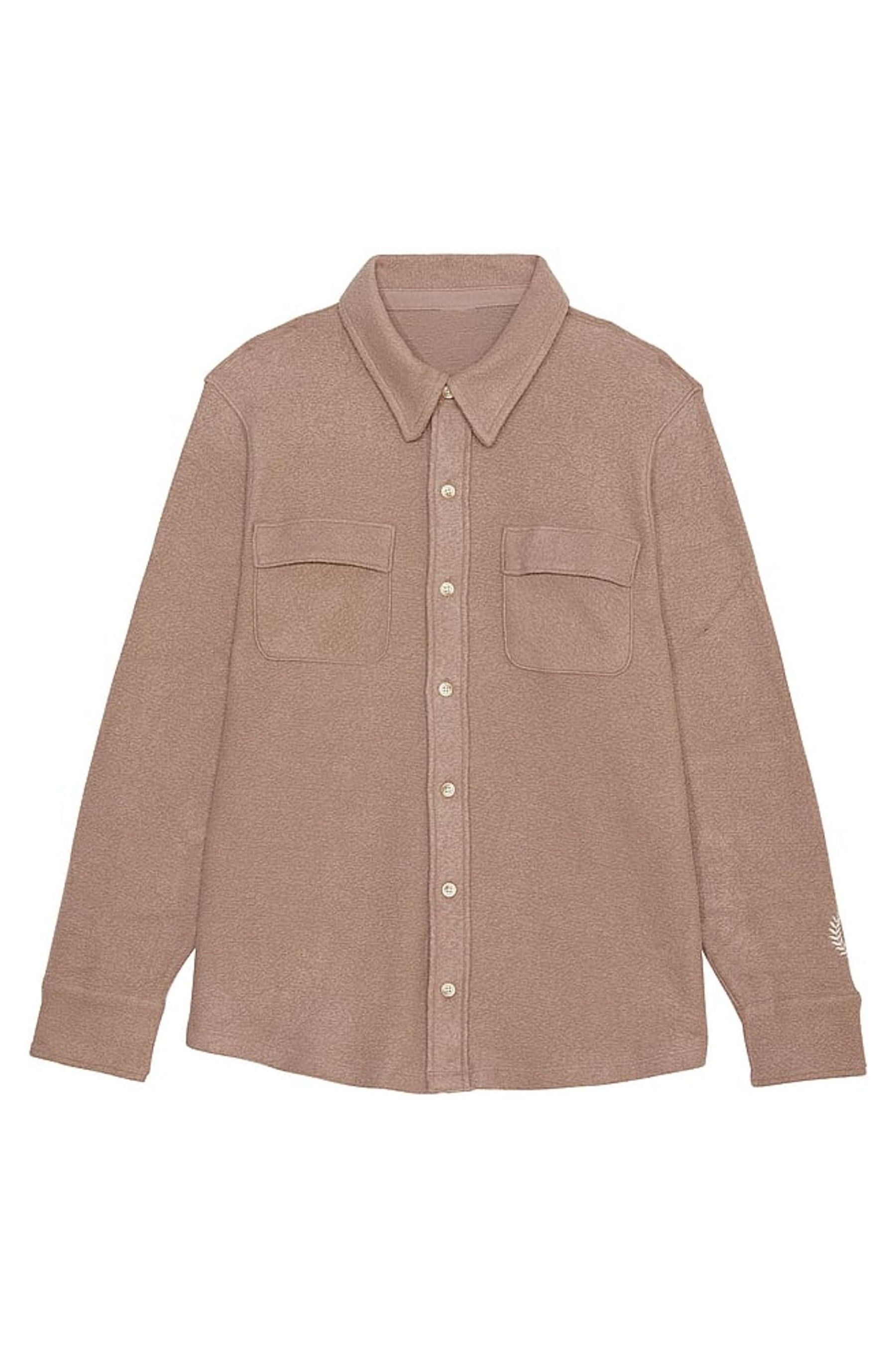 Victoria's Secret PINK Reverse Fleece Shacket | Victoria's Secret Ireland