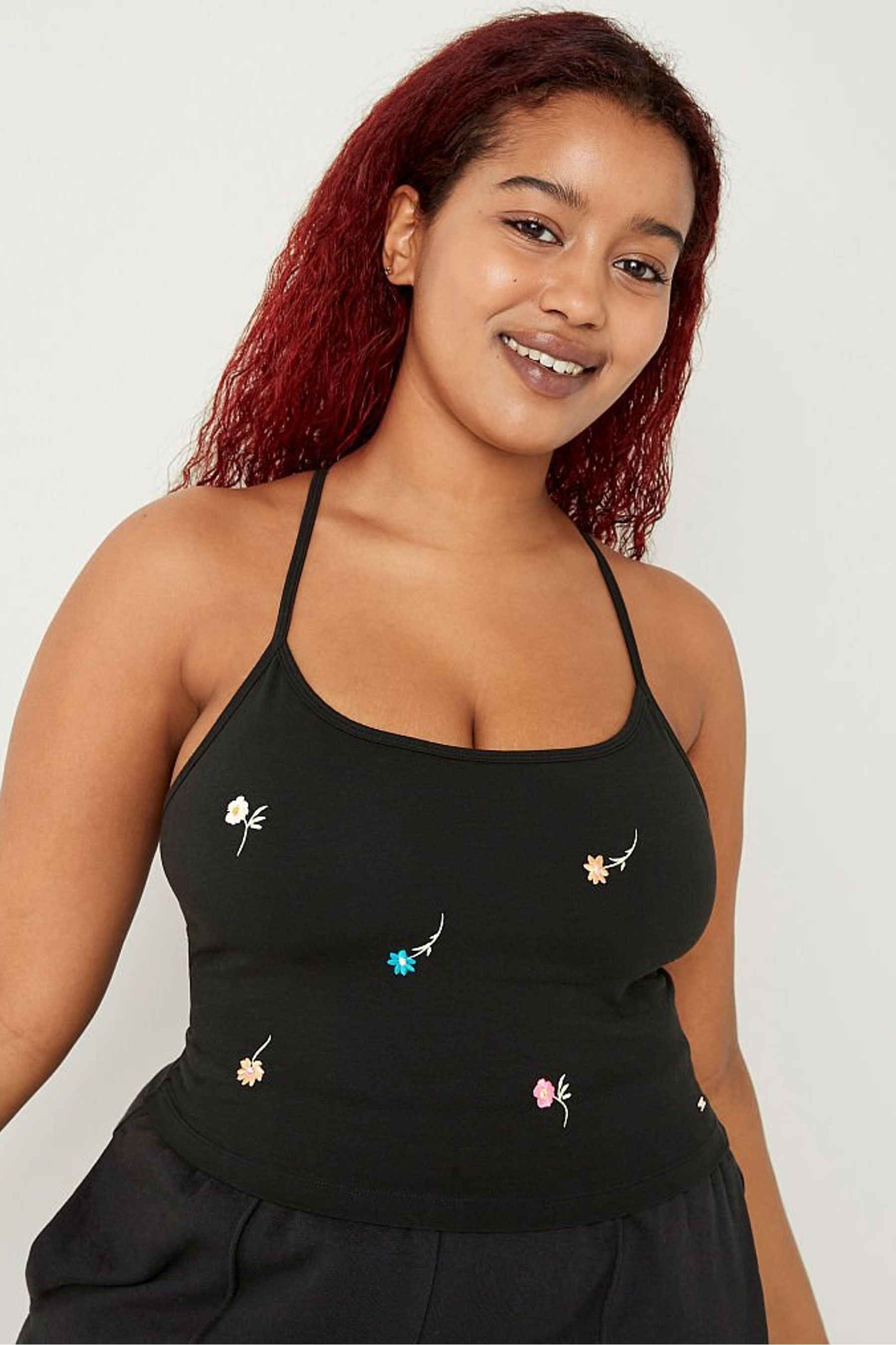 Buy Victoria's Secret PINK Shrunken Crop Shelf Cami from the Victoria's ...