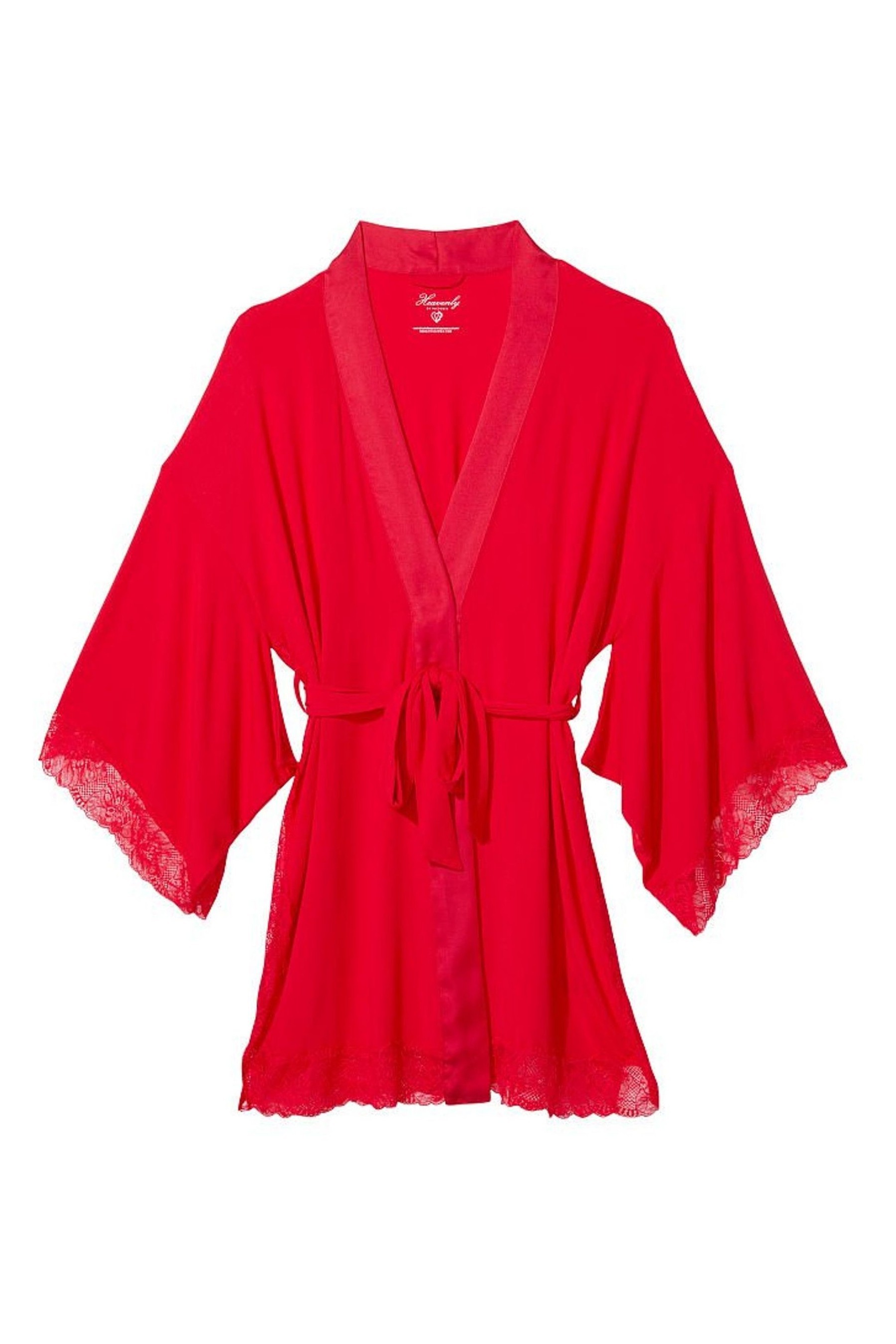 Victoria's Secret Modal Lace Trim Robe | Victoria's Secret Ireland