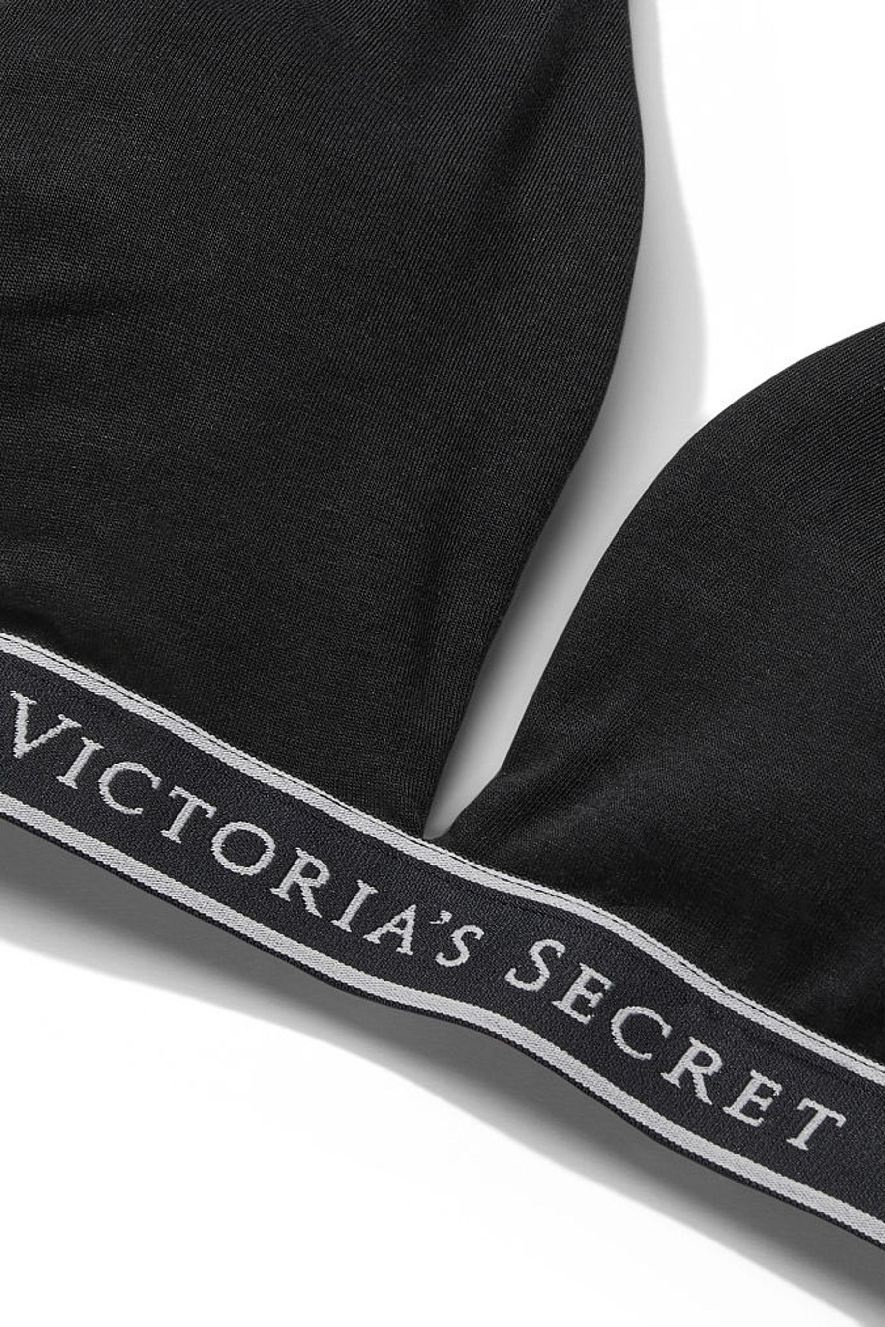 Victoria's Secret Cotton Logo Bralette | Victoria's Secret Ireland