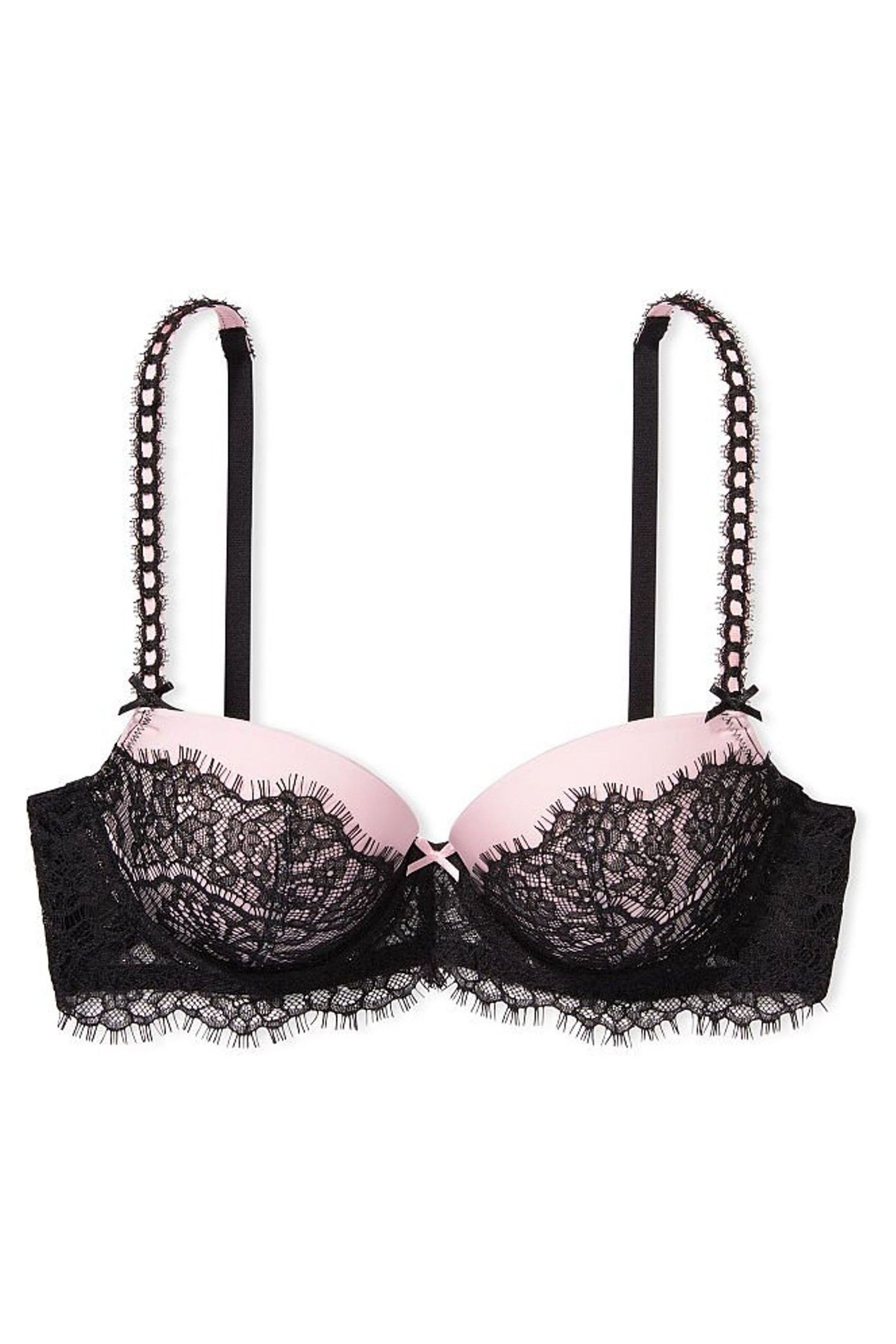 Buy Victoria's Secret Lace Push Up Bra from the Victoria's Secret UK ...