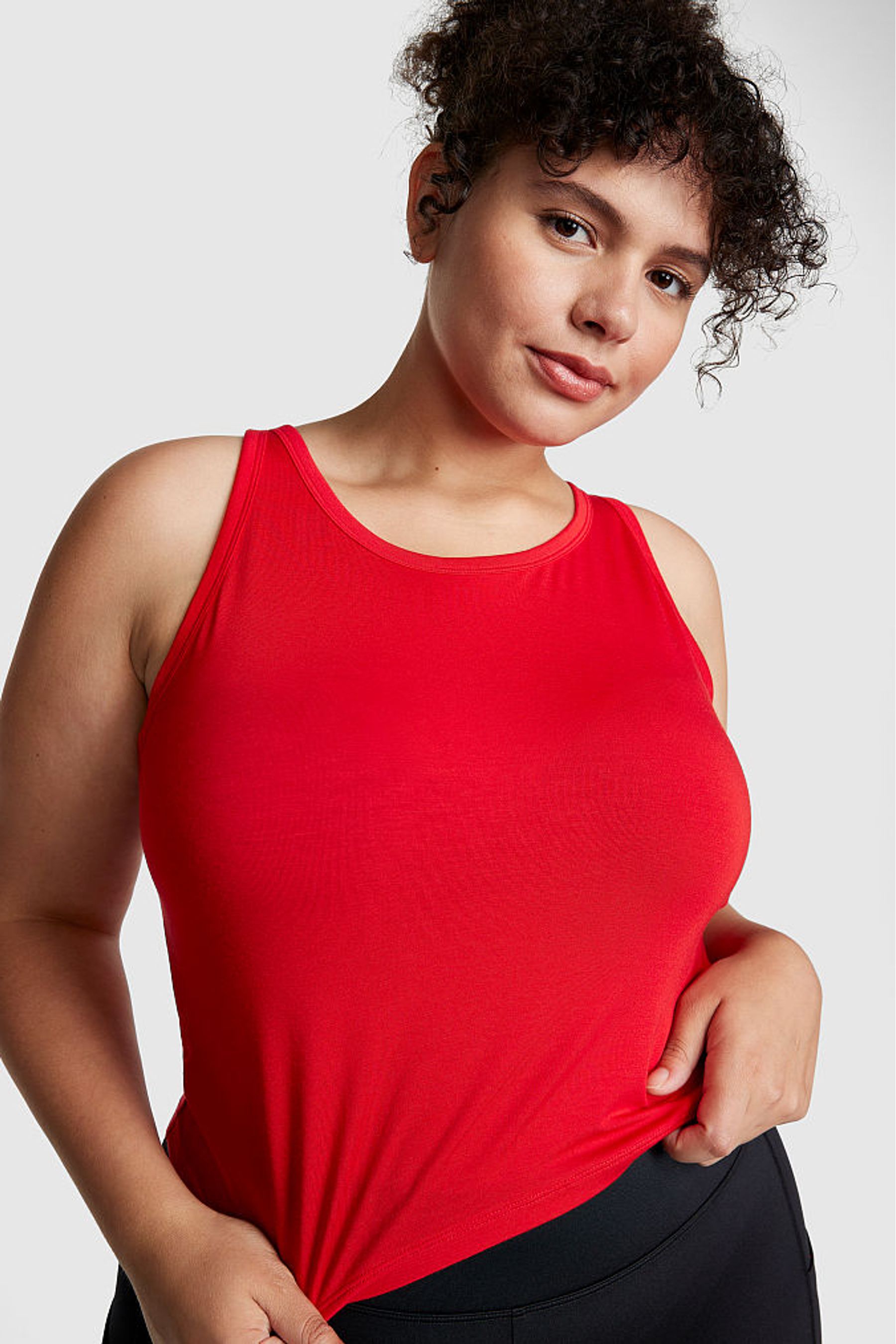 Buy Victoria's Secret PINK Modal Cropped Sleep Tank Top from the ...